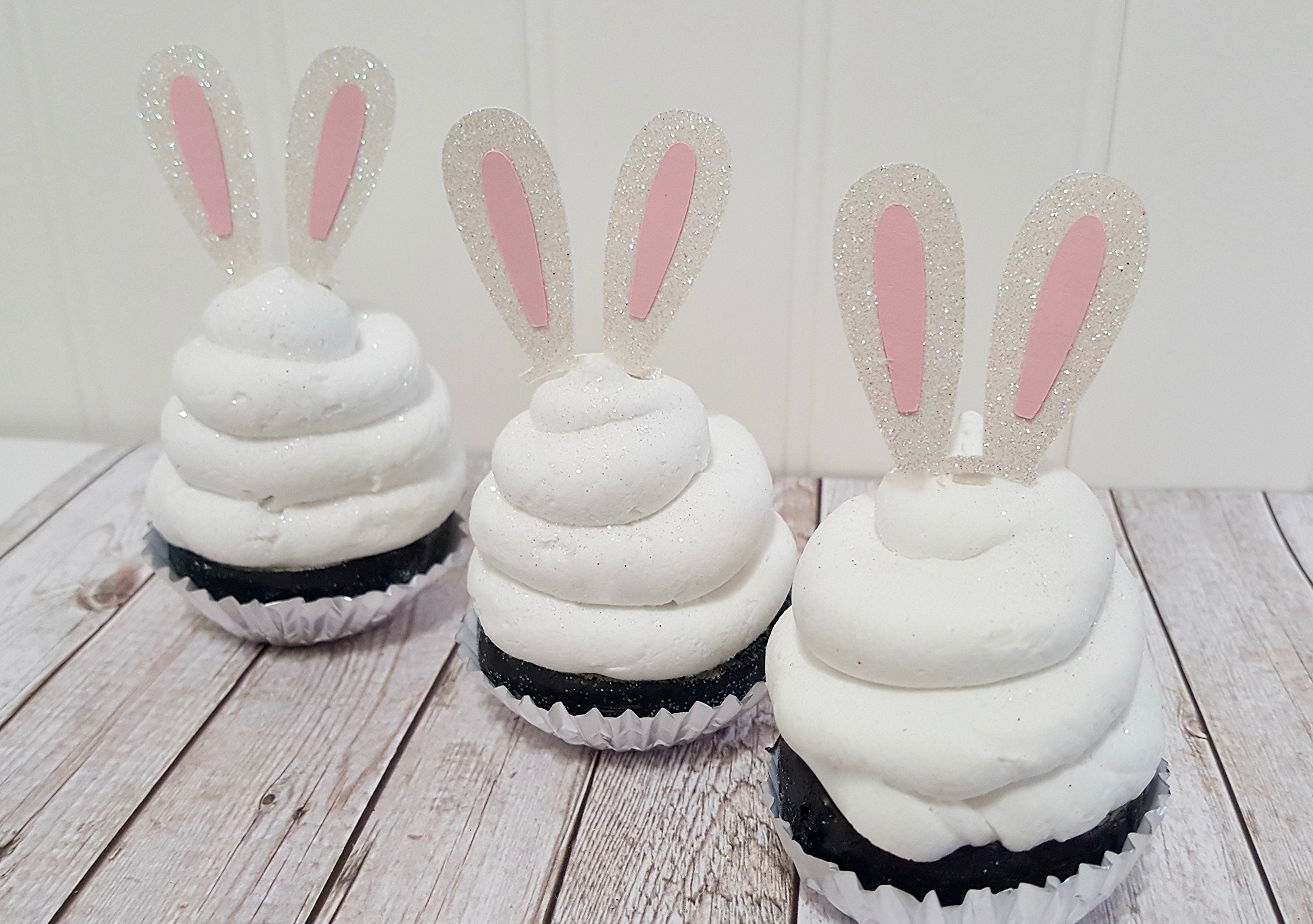 Bunny Ears Cupcake Toppers