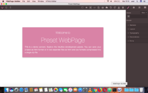 webpage builder for macos [download]