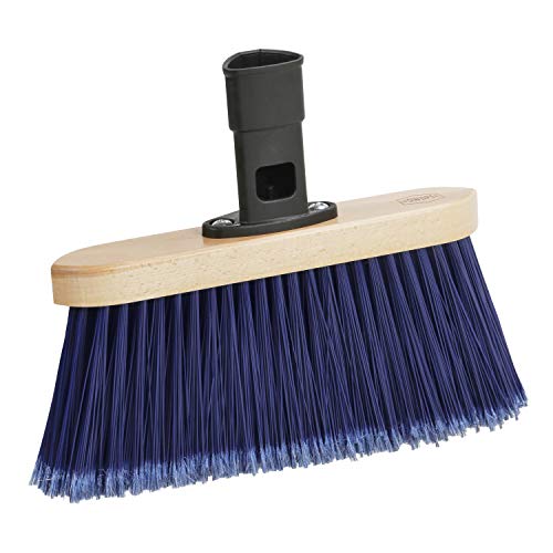 SWOPT Premium Multi-Surface Angle Broom Cleaning Head — Indoor and Outdoor Angled Broom Set — Interchangeable with All SWOPT Cleaning Products for More Efficient Cleaning and Storage