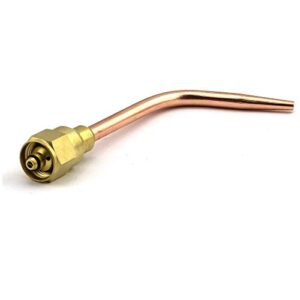 weldingcity acetylene medium duty welding brazing nozzle 00-w-1 size 00 with w-1 mixer for victor 100 series torch handles