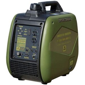 sportsman 2,200-watt gasoline powered recoil start portable digital inverter generator with parallel capability