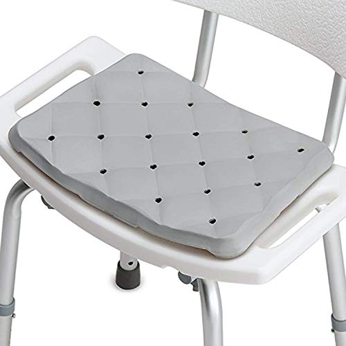 DMI Bath Seat Foam Cushion for Transfer Benches, Shower Chairs, Bath Chairs, Stadium Seats, Bathtub Cushion or Kneeling Mat, FSA HSA Eligible, Kneeling Pad, Waterproof Foam and Slip-Resistant