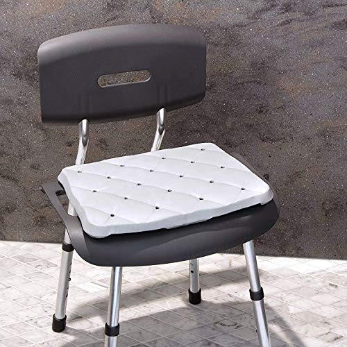 DMI Bath Seat Foam Cushion for Transfer Benches, Shower Chairs, Bath Chairs, Stadium Seats, Bathtub Cushion or Kneeling Mat, FSA HSA Eligible, Kneeling Pad, Waterproof Foam and Slip-Resistant