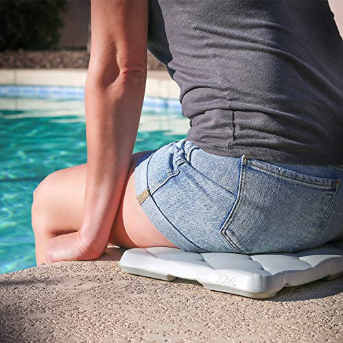 DMI Bath Seat Foam Cushion for Transfer Benches, Shower Chairs, Bath Chairs, Stadium Seats, Bathtub Cushion or Kneeling Mat, FSA HSA Eligible, Kneeling Pad, Waterproof Foam and Slip-Resistant