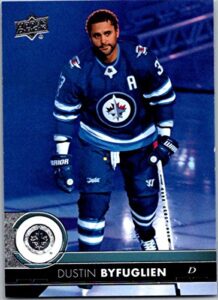 2017-18 upper deck series 2 #444 dustin byfuglien winnipeg jets hockey card