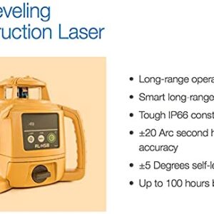 Topcon RL-H5B Leveling Horizontal Rotary Laser w/Bonus Field Book,400m Laser