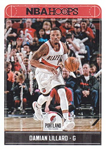 Damian Lillard 2017 2018 Panini Hoops #226 Mint Portland Trail Blazers Basketball Card