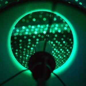 BlissLights BlissBulb - Laser Star Projector, Galaxy Lighting for Party, Holidays, Night Lights, Patios (Indoor/Outdoor, Standard E26 Base) - Green