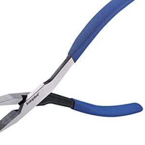 Kauplus 8-inch Duck Bill Flat Nose Pliers 8” Flat Nose Long Reach Plier