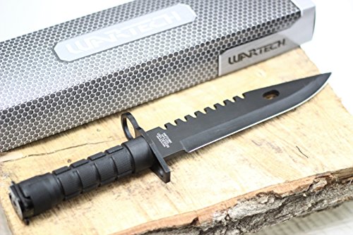 Wartech M9 Bayonet With Color Pattern Blade (HWT215BK)