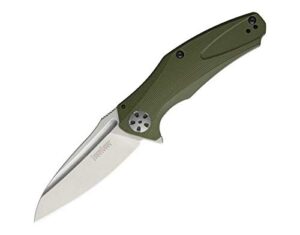 kershaw ks7007ol-brk natrix a/o framelock, olive