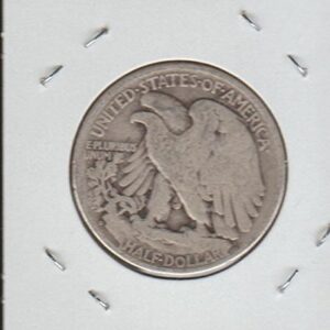 1939 D Liberty Walking (1916-1947) Half Dollar Very Good