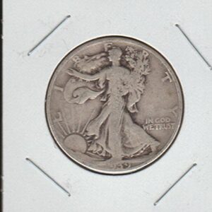 1939 D Liberty Walking (1916-1947) Half Dollar Very Good