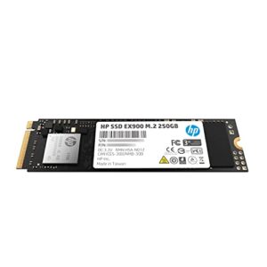 HP EX900 M.2 250GB PCIe 3.0 x4 NVMe 3D TLC NAND Internal Solid State Drive (SSD) 2YY43AA#ABC