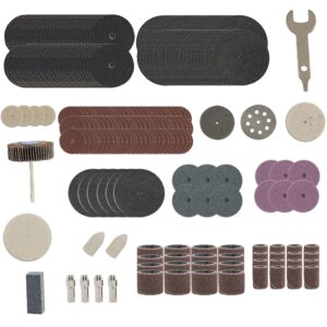 NEIKO 50493A Rotary Tool Accessories Kit, 228 Piece Rotary Tool Kit, 1/8” Shank Accessories, Rotary Tool Attachment Kit, Rotary Tool Bits, Sanding Accessories for Tools, Rotory Tool Kit