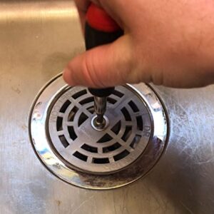 Drain Armor 3.5" Locking Strainer for Compartment Sinks