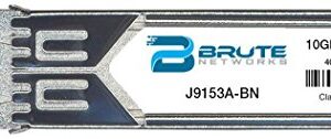 Brute Networks J9153A-BN - 10GBASE-ER 40km 1550nm SFP+ Transceiver (Compatible with OEM PN# J9153A)