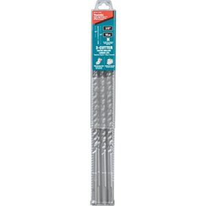 Makita B-61260 3/8" x 12" SDS-Plus Bit, 3-Cutter, 10/Pk