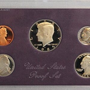 1980 S -1989 US Mint Set Clad Proof Set Run 52 coins