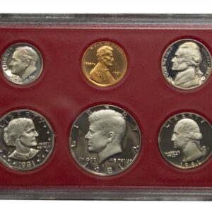 1980 S -1989 US Mint Set Clad Proof Set Run 52 coins