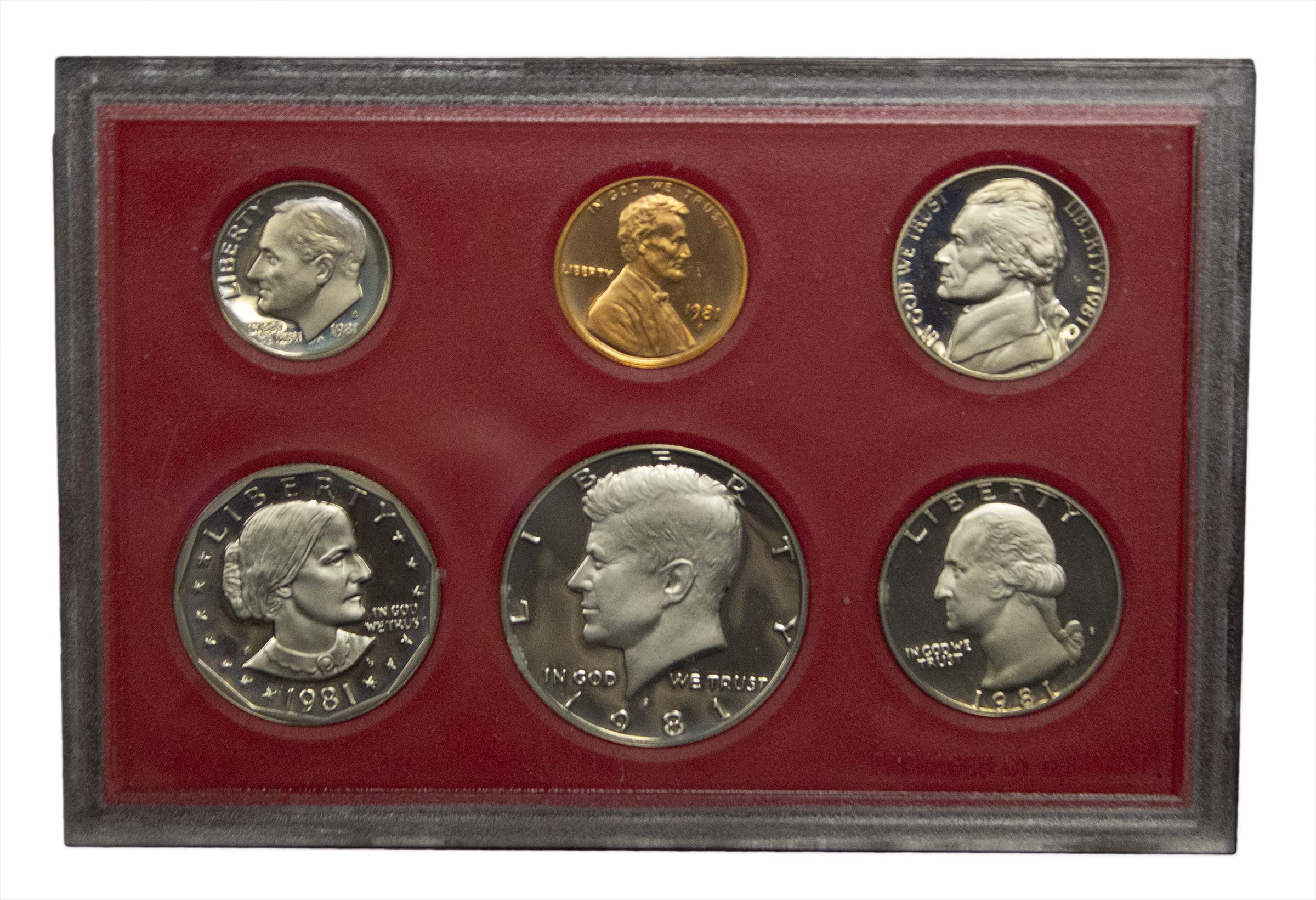 1980 S -1989 US Mint Set Clad Proof Set Run 52 coins