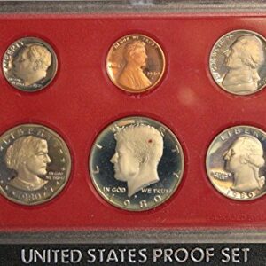 1980 S -1989 US Mint Set Clad Proof Set Run 52 coins