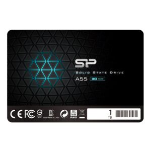 sp 1tb ssd 3d nand a55 slc cache performance boost sata iii 2.5" 7mm (0.28") internal solid state drive (sp001tbss3a55s25)