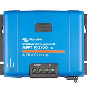 Victron Energy SmartSolar MPPT Tr 150V 60 amp 12/24/36/48-Volt Solar Charge Controller (Bluetooth)