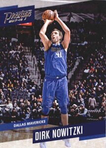 2017-18 panini prestige #76 dirk nowitzki dallas mavericks basketball card