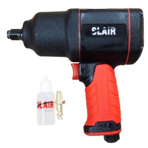 SLAIR 1/2" Composite Twin Hammer Air Impact Wrench Max Torque 1050ft/lb XX-785