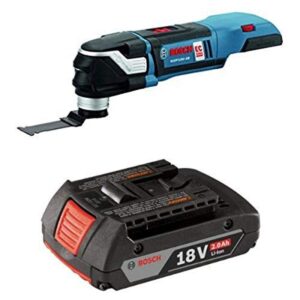 bosch gop18v-28n bare tool 18v ec brushless starlockplus oscillating multi-tool with 2.0 ah battery