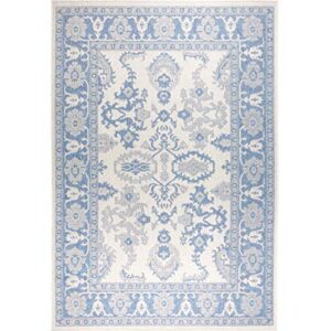 Home Dynamix Nicole Miller Patio Country Ayana Indoor/Outdoor Area Rug, 7'9"x10'2", Traditional Gray/Blue