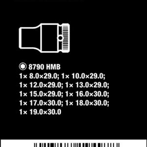 Wera - Belt B 1 Zyklop Bit Sck with 3/8In (5003970001)