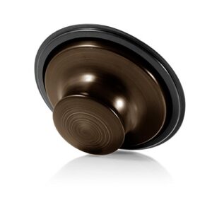 k&j universal kitchen sink stopper -garbage disposal plug - kitchen sink plug for insinkerator, kitchenaid, kohler and more! … (oiled bronze)