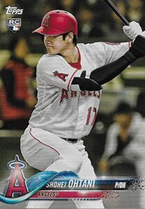 shohei ohtani 2018 topps limited edition mint rookie card a-17 found only in the special factory sealed los angeles angels team sets