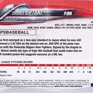 Shohei Ohtani 2018 Topps Limited Edition Mint Rookie Card A-17 Found only in the Special Factory Sealed Los Angeles Angels Team Sets