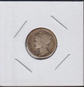 1916 winged liberty head or"mercury" (1916-1945) dime good