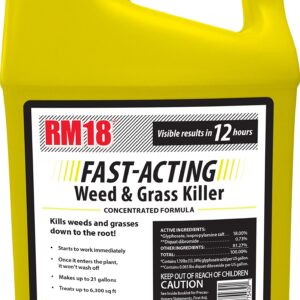 RM18 Fast -Acting Weed and Grass Killer, 64-ounce