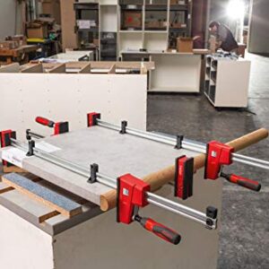 BESSEY KRE3512, 12 In., Parallel Clamp, K Body REVO Series - 1700 lbs Nominal Clamping Force , Spreader, and Woodworking Accessories - Clamps and Tools for Woodworking, Cabinetry, Case Work