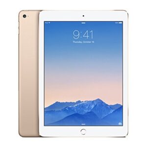 apple ipad pro 10.5in (2017) 256gb, wi-fi - gold (renewed)