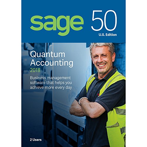 Sage Software 50 Quantum Accounting 2018 U.S. 2-User (2-Users)