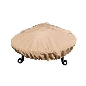 island retreat nu570-32 cover32 fire pit cover, 29-32-in, tan