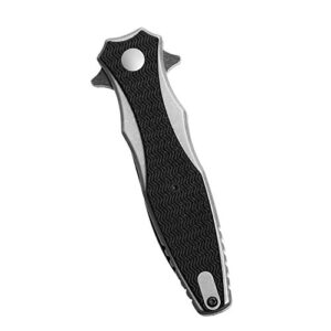 Kershaw Decimus Pocket Knife, 3.24" 8Cr13MoV Steel Spear Point Single Edge Blade, Assisted Opening