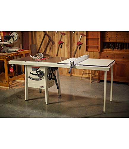 JET JPS-10 ProShop II 10-Inch Table Saw with Steel Wings, 52-Inch Rip, 1-3/4HP, 1Ph 115V (725005K)