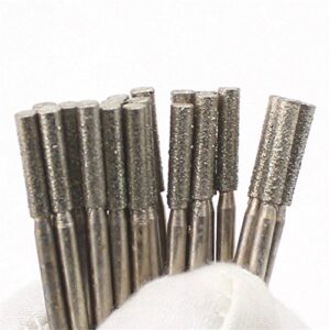 ILOVETOOL 2.5mm Diamond Drill Bits Tools for Jewelry Making Gem Stone Pack of 20Pcs