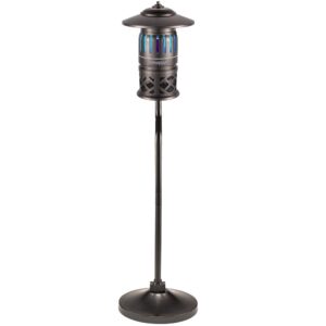 dynatrap dt1260-tunsr mosquito & flying insect trap with pole mount – kills mosquitoes, flies, wasps, gnats, & other flying insects – protects up to 1/2 acre