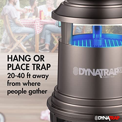 DynaTrap DT2000XLP-TUNSR Large Mosquito & Flying Insect Trap – Kills Mosquitoes, Flies, Wasps, Gnats, & Other Flying Insects – Protects up to 1 Acre