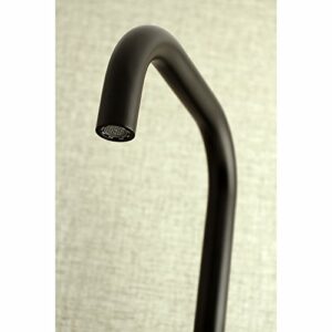 Kingston Brass KS813MB Concord Kitchen Faucet, 6-11/16" in Spout Reach, Matte Black