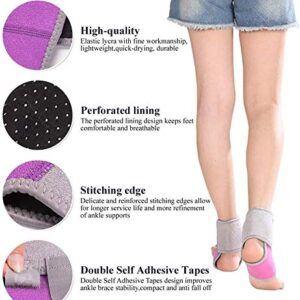 Ankle Brace Support for Kids, Breathable Adjustable Compression Ankle Tendo Foot Support Sleeve Stable Wraps Guard for Running Basketball Ankle Sprain Injuries Relief Joint Pain