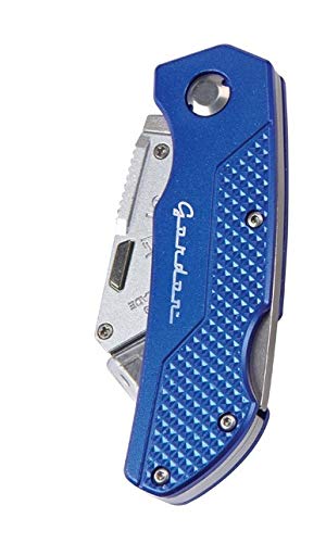 Gordon Folding Lock Back Utility Knife (Blue)